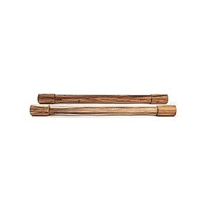 Ironwood Gourmet Acacia Wood Rolling Pins, Set of 2 Long Rolling Pins