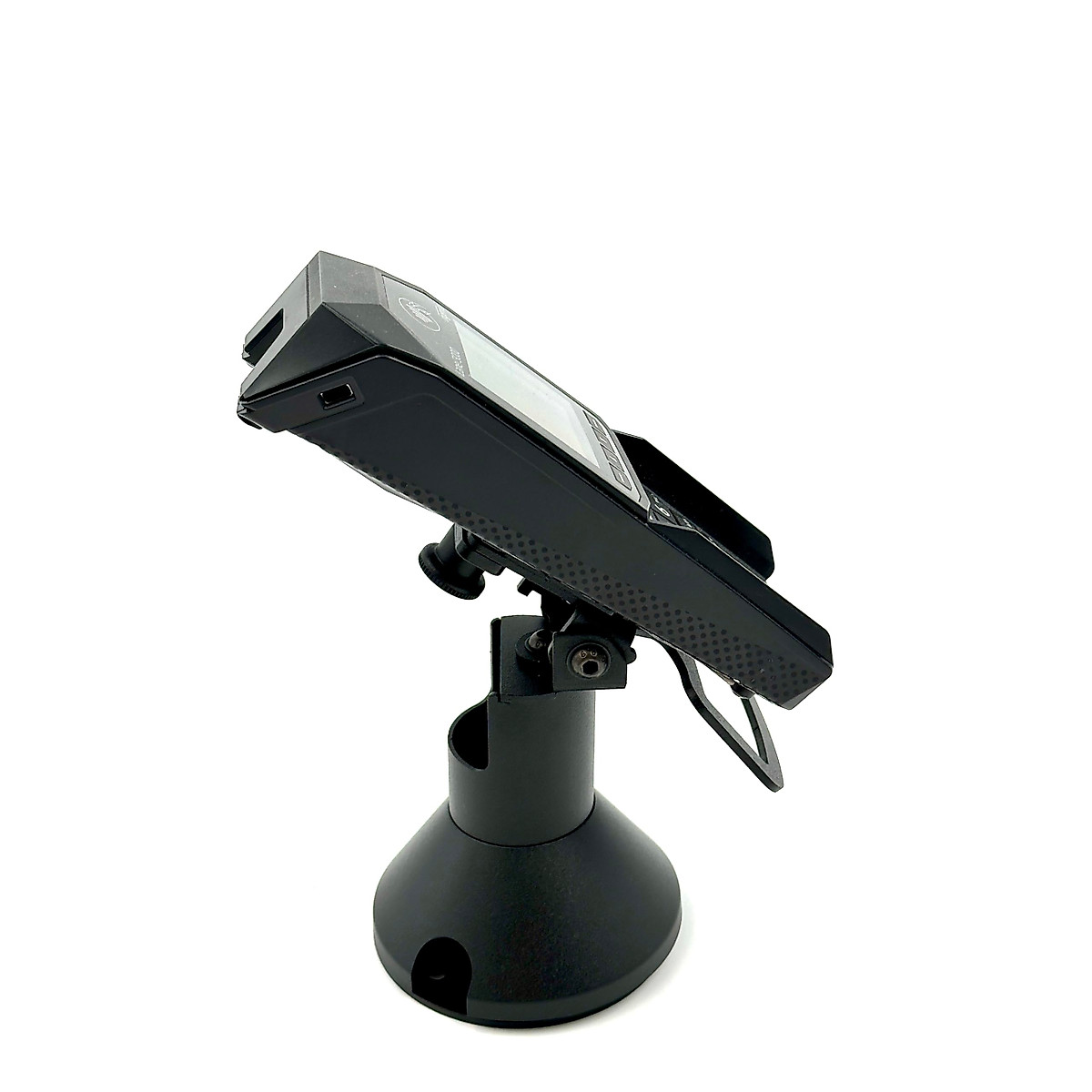 Discount Credit Card Supply DCCStands Ingenico Lane/3000/5000/7000/8000 Low Profile Swivel and Tilt Stand, Screw-in and Adhesive