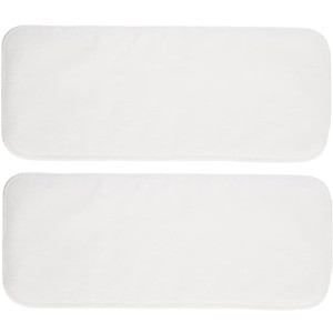 Washable Adult Pocket Diaper, Adult Pocket Nappy Cover Close-Fitting Adjustable Reusable Diaper Cloth for Incontinence Care Protective Underwear for Men Women Teen(2Pcs Diaper Insert Pad)