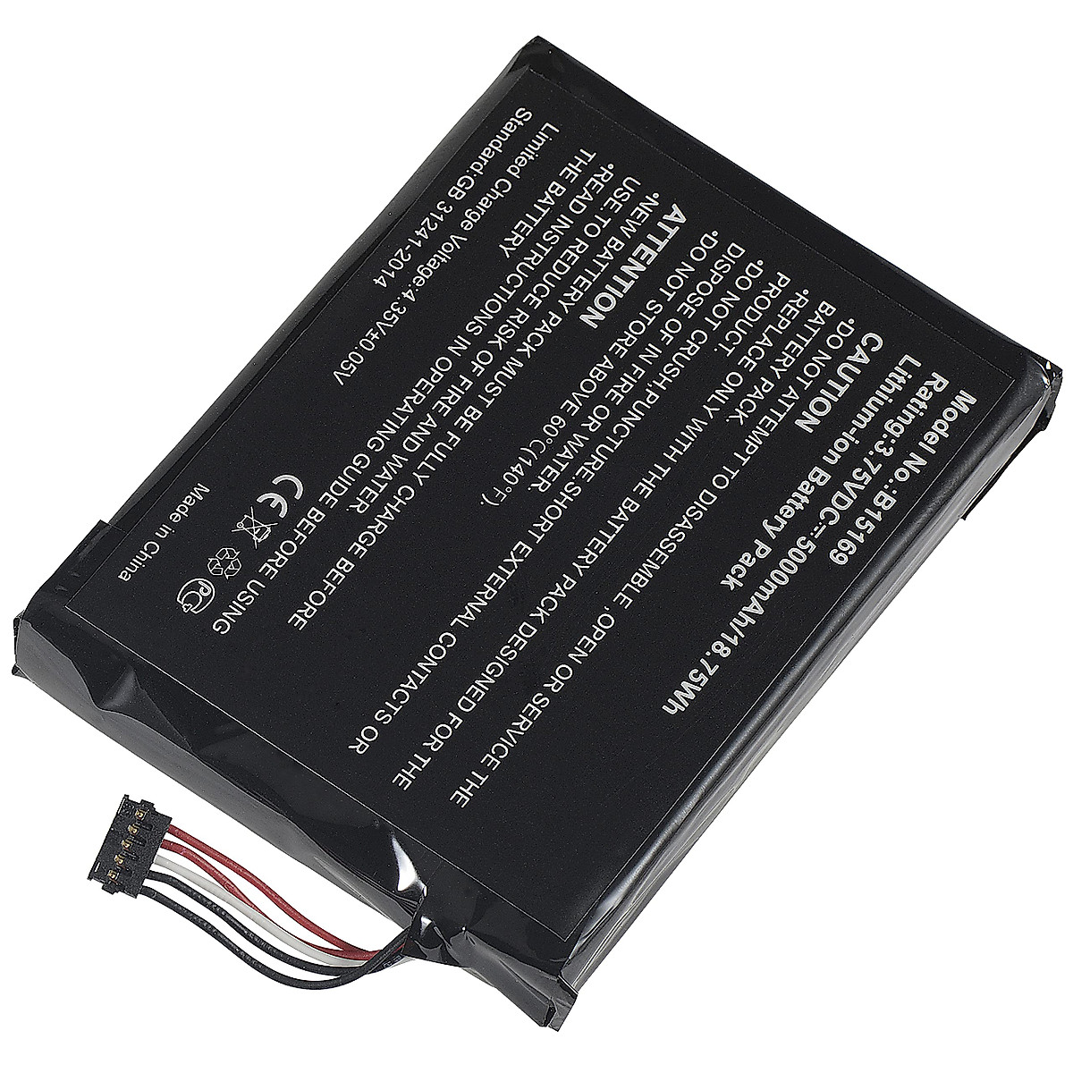 BXX Replacement Battery for B15169 Compatible with Ring-1St Gen Video Doorbell 1St Gen 5000mAh 3.75V