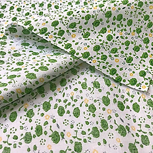 Quilting Fabric Misscrafts 7pcs 50 x 50cm Cotton Fabric DIY Making Supplies Craft Patchwork Fabric Bundle Fat Quarter Pre-Cut Quilt Squares for DIY Sewing Scrapbooking