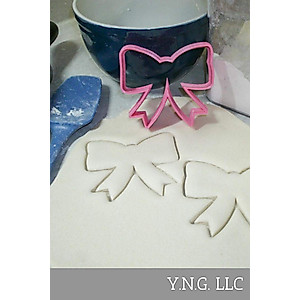 BASKETBALLS OR BOWS GENDER REVEAL BABY SHOWER SET OF 3 COOKIE CUTTERS MADE IN USA PR1197