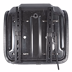 LAWN & GARDEN TRACTOR SEAT W/SLIDE TRACK