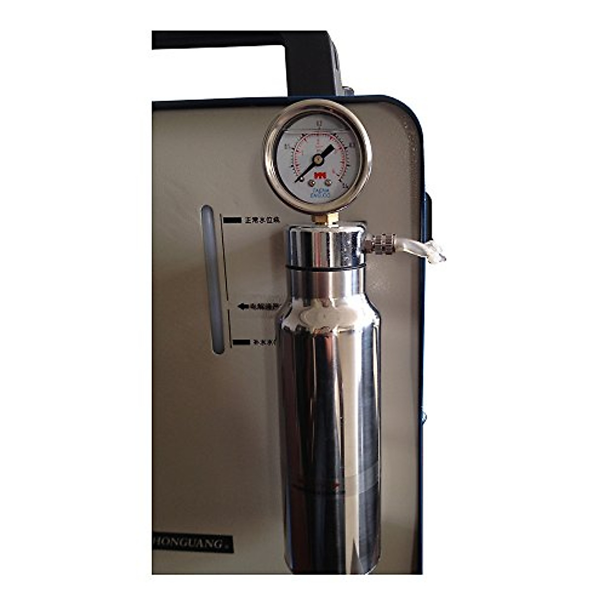 Unbranded US STOCK 800W 150L Oxygen Hydrogen HHO Gas Flame Generator Acrylic Polishing Machine Water Welder Flame Polisher 110V+ 2 Gas Torches Free