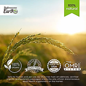 DiatomaceousEarth 10 LBS FOOD GRADE Diatomaceous Earth - 100% Organic All Natural Diamateous Powder - Diametaceous for humans is Safe Around Children.
