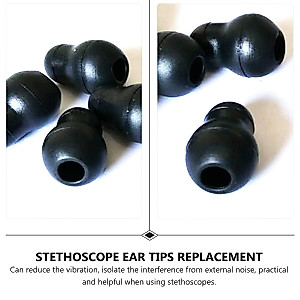 Earplugs Replacement Ear Universal Mm for Queit Accessories Clinic Hospital Tips Silicone Earbuds Stethoscope Echo Earbuds