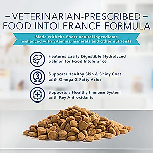Blue Buffalo Natural Veterinary Diet HF Hydrolyzed for Food Intolerance Dry Dog Food, Salmon 22-lb bag