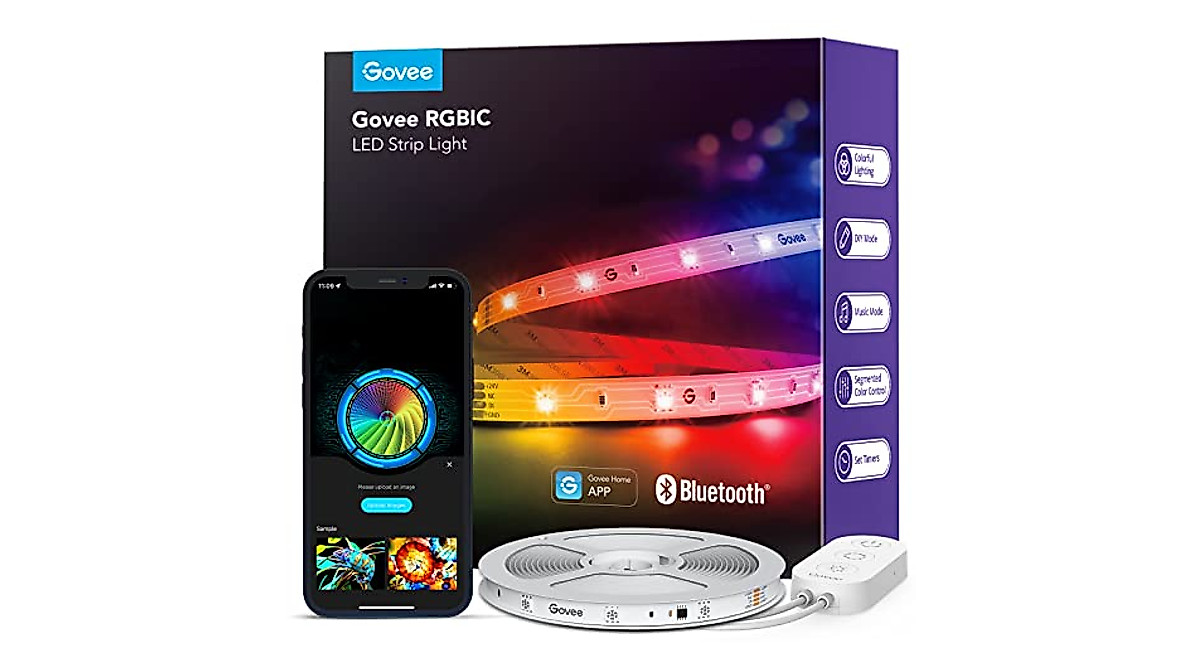 Govee RGBIC LED Strip Lights – Smart Color Control