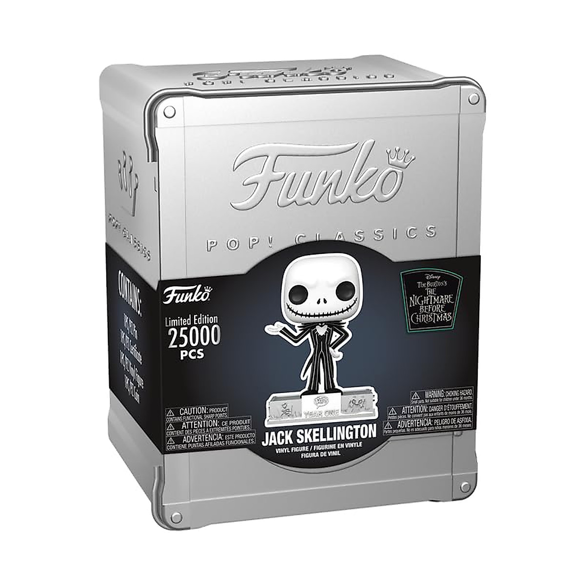 Funko Pop! Disney Classics: NBC Nightmare Before Christmas - Jack Skellington 25th Anniversary (Fun Fest 2023 Shop Exclusive)