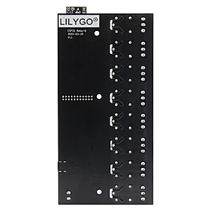 LILYGO TTGO T-Relay 5V 8 Channel Relay Module ESP32 Wireless Module DC Development Board WiFi BLE Remote Switch Control