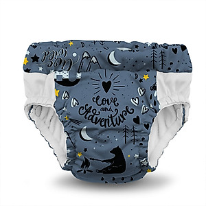 Kanga Care Lil Learnerz Reusable Toilet Training Pants (Medium - Wander & Fluff)