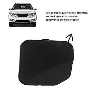 Front Bumper Tow Hook Cover Cap Towing Eye Cap Replacement for Nissan Pathfinder 2013-2017 622A0-3KA0A