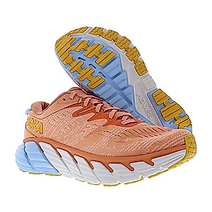 HOKA ONE ONE Womens Gaviota 4 Mesh Black White Trainers 8 US