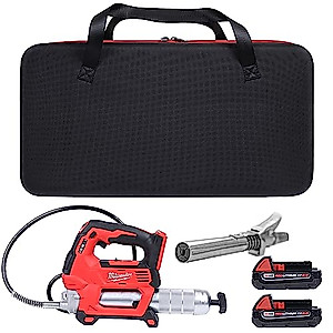 khanka Hard Case Replacement for Milwaukee 2646-20 M18/2646-21ct M18-Spd Grease Gun,Case Only.