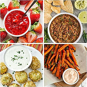 UIBFCWN 3 Oz 10 Pack White Dipping Bowls, Ceramic Dip Bowls, Soy Sauce Dish & Bowl, Olive Oil Dipping Dishes, Charcuterie Bowls, Serving Bowls for Side Dishes, Ketchup, BBQ and Party Dinner