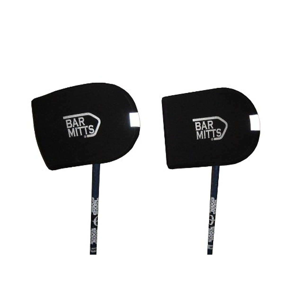 Bar Mitts X-Country/Snowshoe Ski Pole Mitts, Black, One Size