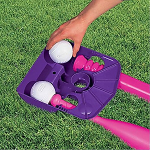Little Tikes T-Ball Set, Pink, 5 Balls, for Toddlers Ages 18+ Months – Amazon Exclusive