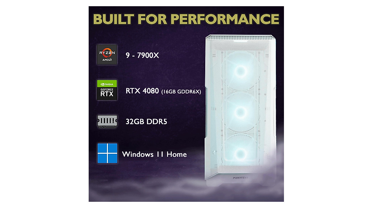 Cobratype Yuxa Immortal Gaming PC - AMD Ryzen 9, RTX 4080