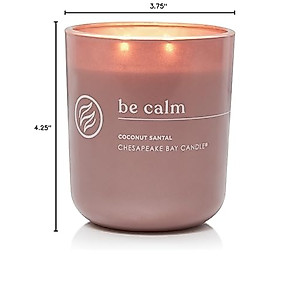 Chesapeake Bay Candle Intentions Collection Candle, Be Calm: Relax and let go (Coconut Santal), 13 oz, Home Décor