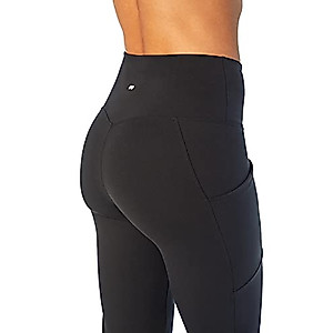 Marika Women's Standard Eclipse Tummy Control Bootleg Pant, Black, Small