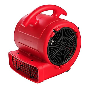 MOUNTO 1/5hp 3 Speed 800cfm Mini Commercial Air Mover Floor Dryer Fan