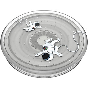 PopSockets Plant-Based Phone Grip with Expanding Kickstand, Eco-Friendly PopSockets for Phone -Translucent Space Walk