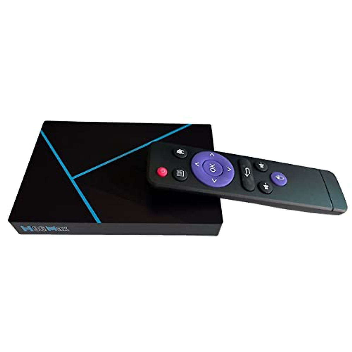 H96 MAX V56 TV Box Android 12 4GB 32GB Rockchip RK3566 2.4G/5G Dual WiFi H.265 8K Ultra HD Set tv Box with i8 Keyboard