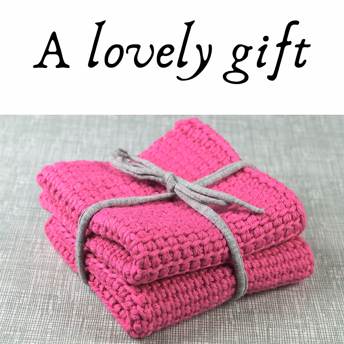 Cotton Yarn for Crocheting (Pack of 4) - 75g Soft & Durable Amigurumi Yarn, Knitting Yarn for Crocheting Sweaters, Dishcloth & DIY Projects, Perfect for Beginners and Experts, Machine Washable (Pink)