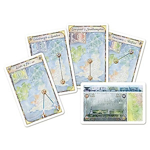 Ticket to Ride United Kingdom + Pennsylvania Board Game EXPANSION - Strategy Game, Family Game for Kids & Adults, Ages 8+, 2-5 Players, 30-60 Minute Playtime, Made by Days of Wonder