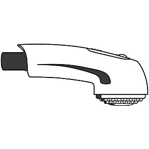 Grohe 46312IE0 Pull Out Spray, Chrome/Light Grey