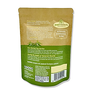 Palm Beach Medicinal Herbs - Eucalyptus Leaf Tea - Pure Herbal Tea Series (30 Tea Bags) 100% Natural
