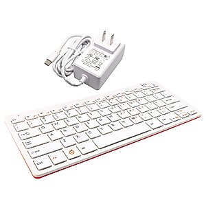 Orange Pi 800 All-in-one PC in Keyboard, 4GB+64GB RK3399 6-Core 64 Bit Dual-Band WiFi+BT 5.0, Computer Kit Run Android 12.1, Orange Pi OS, Ubuntu, Debian (Pi 800+HDMI+Mouse+Power Supply)