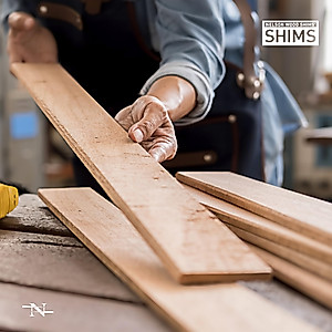 Nelson Wood Shims, 8-Inch DIY Shims, 24-Pack