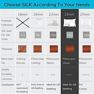 PROMEED 100% Mulberry Toddler Silk Pillowcase for Baby Hair and Skin, Premium Grade 6A+ 23 Momme Travel Silk Pillow Cases 13 x 18 with Free Laundry Bag (Toddler/Travel 13"x18", Light Grey)