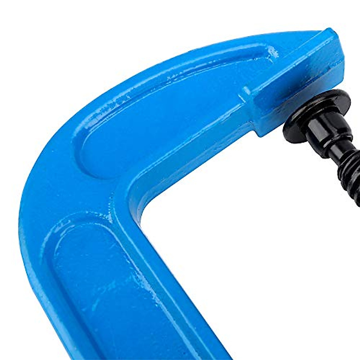 HOZEON 8 PCS 4 Inch C Clamp Set, Heavy Duty G-Clamps with 4-Inch Jaw Opening Sliding T-Bar Handle for DIY Carpentry Woodwork Building