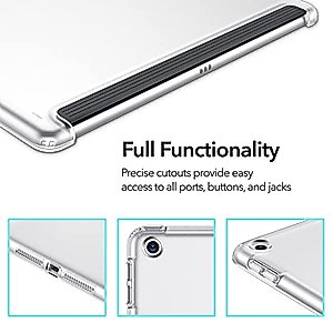 ESR for iPad Cases for 9 Generation, Matte TPU Shell Back Cover Compatible with iPad 9th/8th/7th Generation, Ful Protection, Slim and Lightweight, Translucent