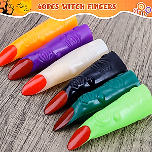 POPGIFTU Halloween Party Favors for Kids, 24 Pack (242PCS) Gloves Stuffed Toys Bulk, Non-Candy Halloween Treat Bags Fillers for Halloween Party Supplies Pinata Classroom Prizes