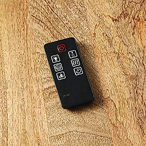 Muskoka 42" Contemporary Curved Front Slim Line Wall Mount Infrared Electric Fireplace, Black Glass