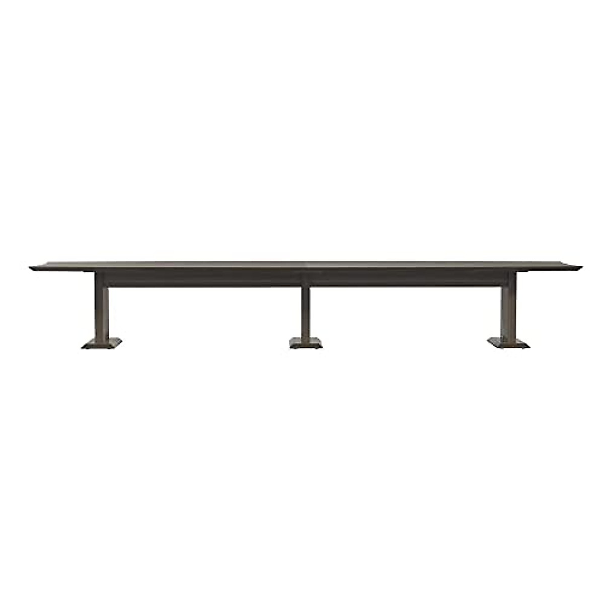Safco Products Safco 144" Rectangle Conference Table - Textured Driftwood - Sterling Series