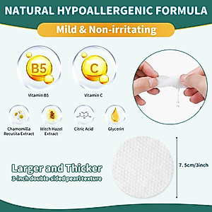 Ear Wipes & Eye Wipes for Dogs Cats, 400 Pcs Pet Ear Cleaner Wipes for Dogs Cats Gently Remove Ear Wax, and Cat Dog Eye Wipes Tear Stain Remover, Pet Eye Wipes Presoaked & Textured Eye & Face Wipes