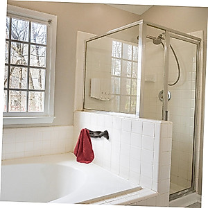 FONDOTIN Wall Mounted Cast Iron Hook Unique Decorative Clothes Hanger for Home Bathroom Office Stylish Wall Hooks for Coats Towels and Accessories