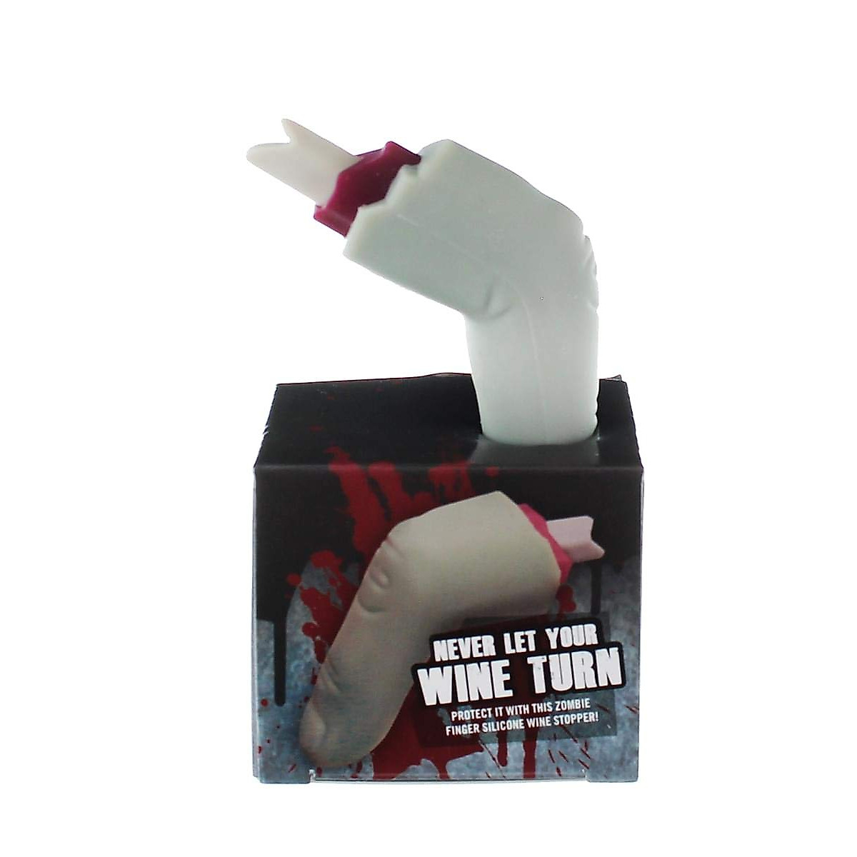 Severed Finger Rubber Wine Stopper
