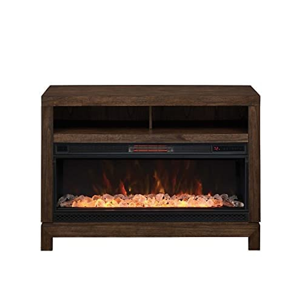 ChimneyFree Gifford Media Console & 42" Firebox - Prairie Brown, 42MM6205-M374 & 42II042FGT