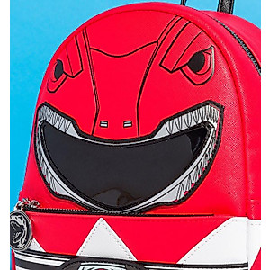 Loungefly Power Red Ranger Cosplay Mini Backpack Toyz N Fun Exclusive