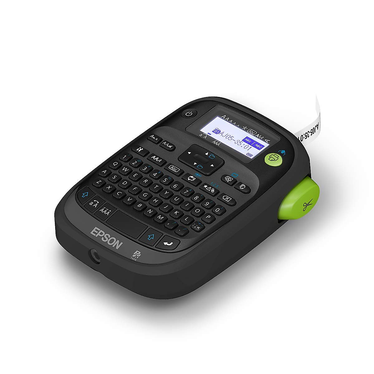 LABELWORKS Epson LW-PX300VP Industrial Label Maker Complete Kit - with Accessories, Sticker Labels, Magnetic Tape Compatible, Only Uses 203 & 205 Shrink Tube Tapes, Portable Handheld Printer