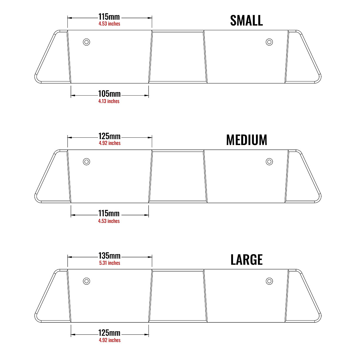 StoreYourBoard Minimalist Wood Ski Rack, Wall Mount Display Holder, Solid Wood Holds 50 lbs