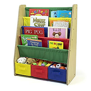 Humble Crew Kids Bookshelf, Primary