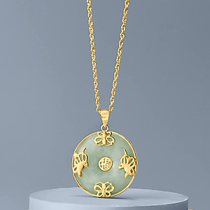 Ross-Simons Good Fortune Butterfly Pendant Necklace in 18kt Gold Over Sterling