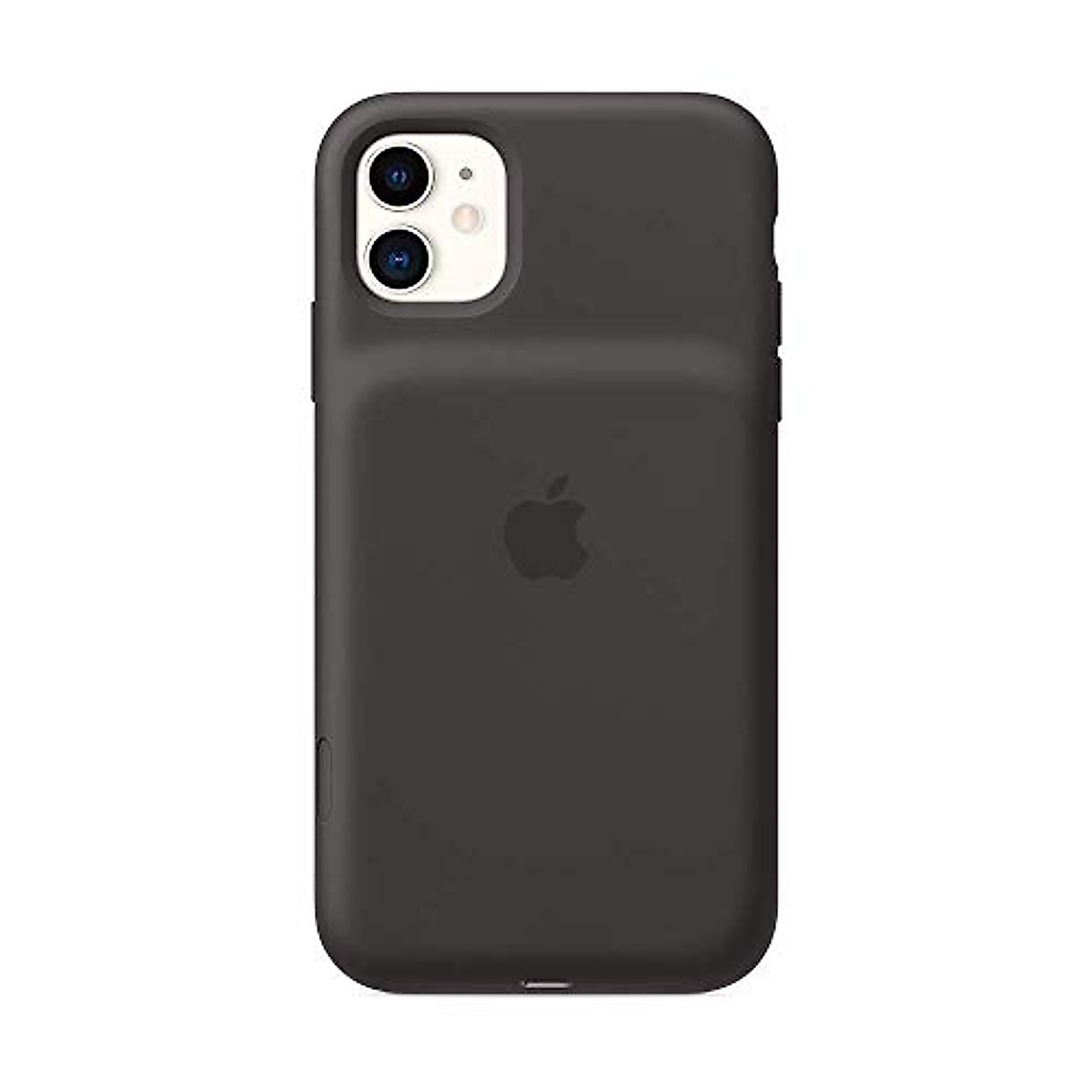 Apple iPhone 11 Smart Battery Silicone Case with Wireless Charging - Black