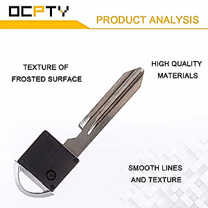 OCPTY CWTWBU618 2X Flip Key Entry Remote Control Transponder Ignition Key 07-13 for Nissan 370Z Altima Armada for Infiniti EX35 FX35 FX50 G35 G37 Maxima Murano QX56 CWTWBU619 CWTWBU624